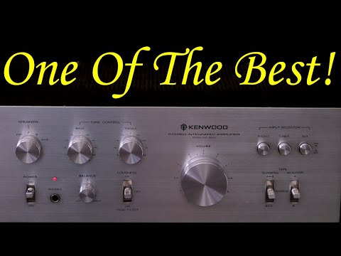Kenwood KA-3500 Integrated Amplifier. Restored, Repaired And Tested. One Of The All Around Best!