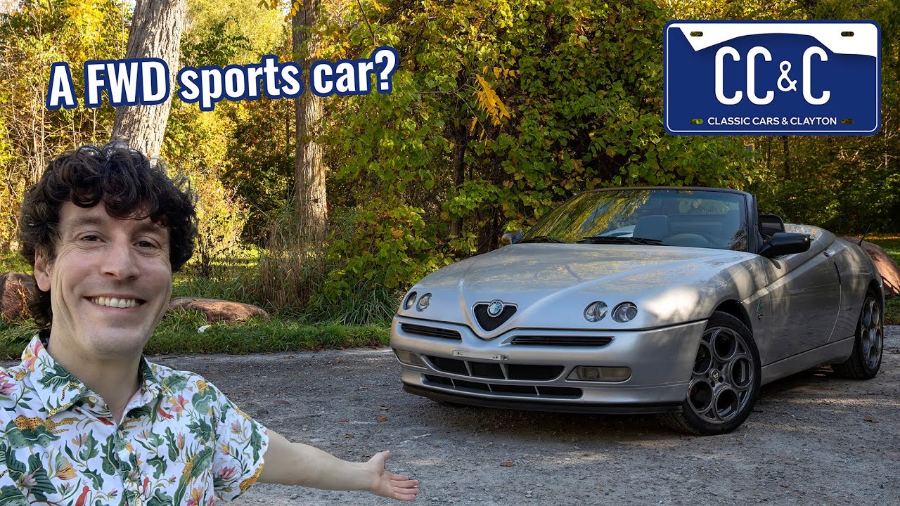 1996 Alfa Romeo '916' Spider | Driving the FWD sports car that Alfa never sold here | CC&C Road Test