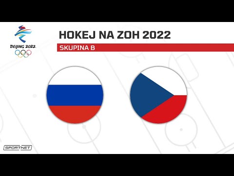 Rusko (ROC) - Česko, ZOH (Zimní olympijské hry, Peking, Hokej) 2022