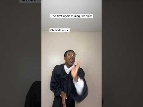 The first choir to sing like this.. #shorts