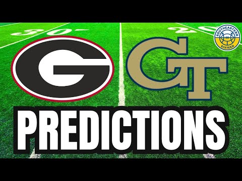 Georgia vs. Georgia Tech PREDICTIONS | 2024 College Football Predictions