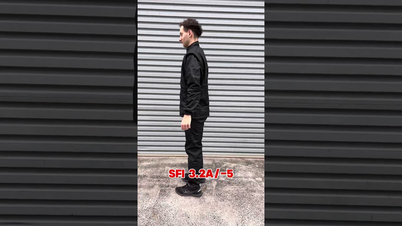 Racing Drivers SFI Rated Fire Suit for Drag, Burnout, Land Speed Racing.