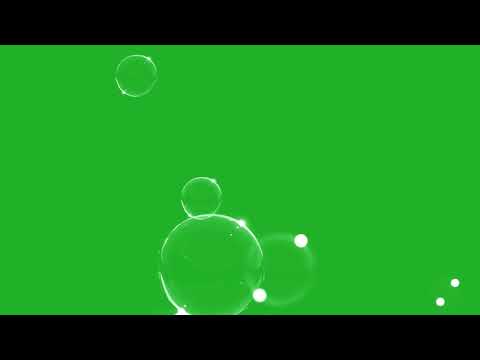 bubbles background video on black blue and green screen effect hd