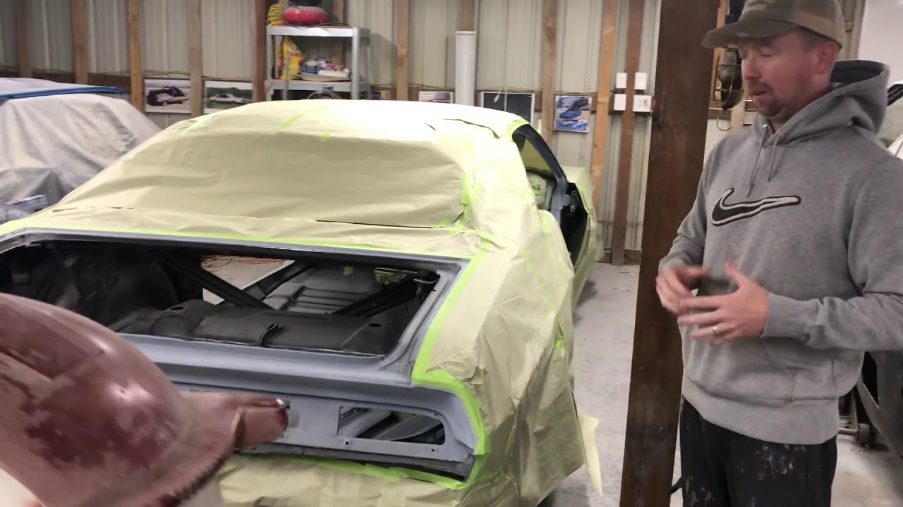 1970 Dodge Challenger -  PrePainting