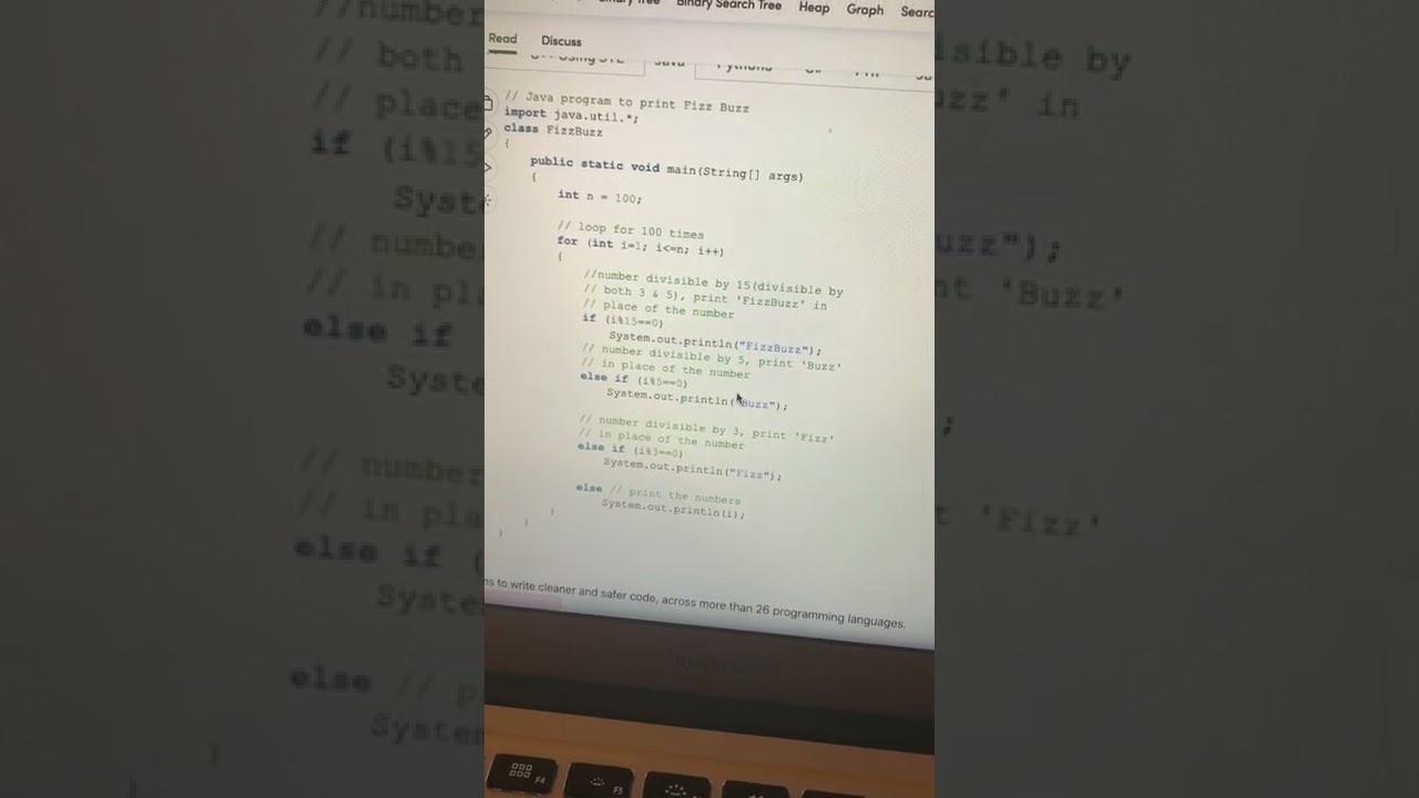 Fizz Buzz Implementation