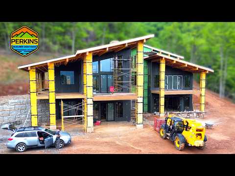 Construction of a MEGA sized Modern Home P96