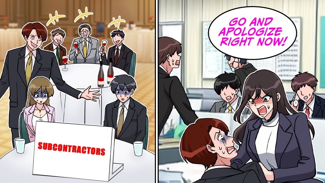 We weren't given food at our largest client's party, but when their CEO found out… [Manga Dub]