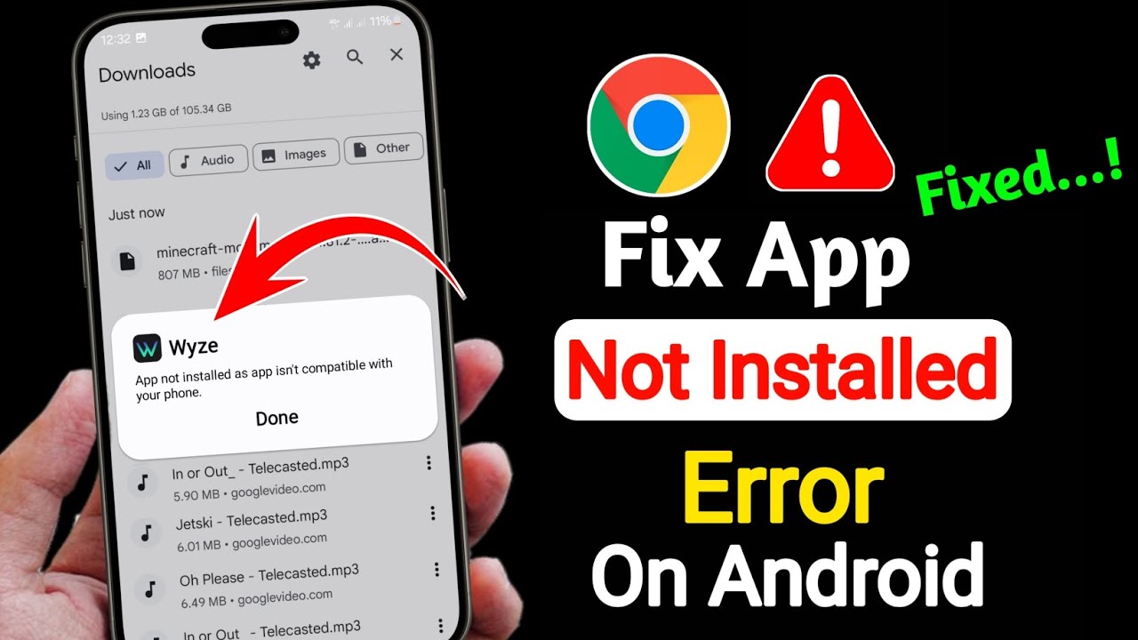 How To Fix App Not Installed Error On Android | App not installed
