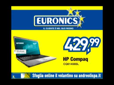 Euronics Andreoli spa offerte valide dal 18 aprile al 7 maggio