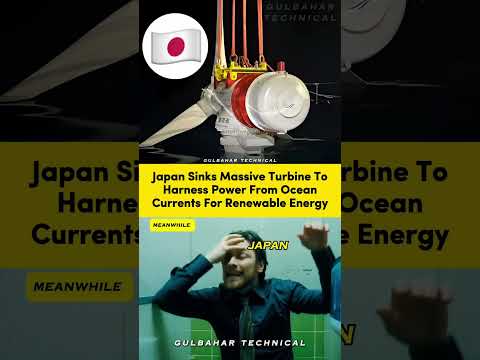 Japan’s First Megawatt-Scale Tidal Turbine is HERE! 🌊🔋 | Renewable Power 💥