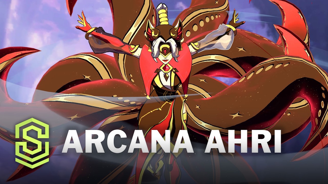 Arcana Ahri 2XKO Skin Spotlight