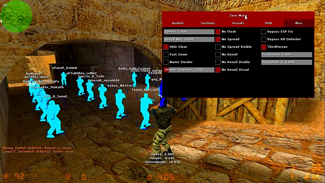 COUNTER-STRIKE 1.6 - 2.3.5 NEXTCLIENT BYPASS | ZEROWARE