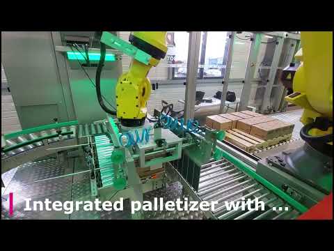 UNISTA - FlexiPacker & Palletizer 150 cpm