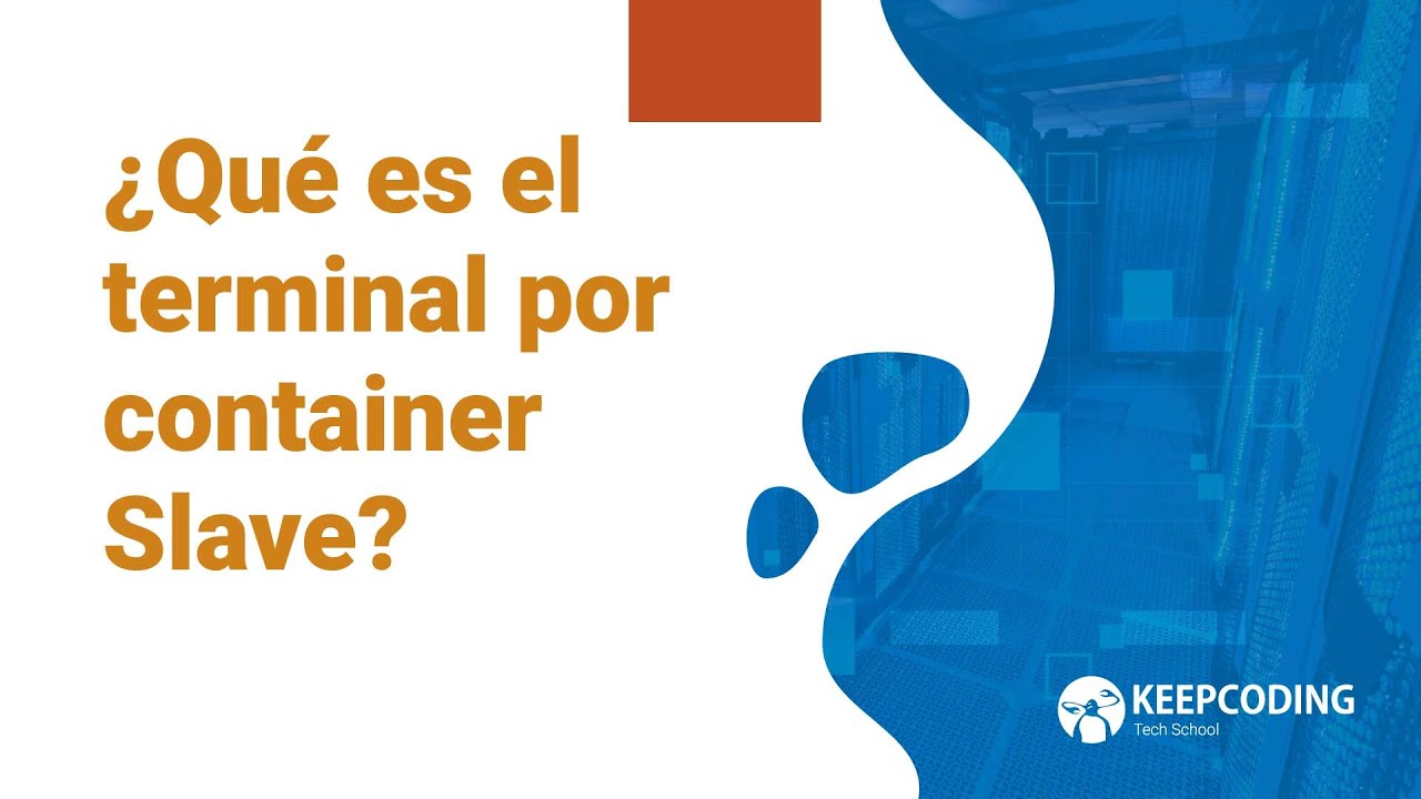 ¿Qué es el terminal por container Slave?