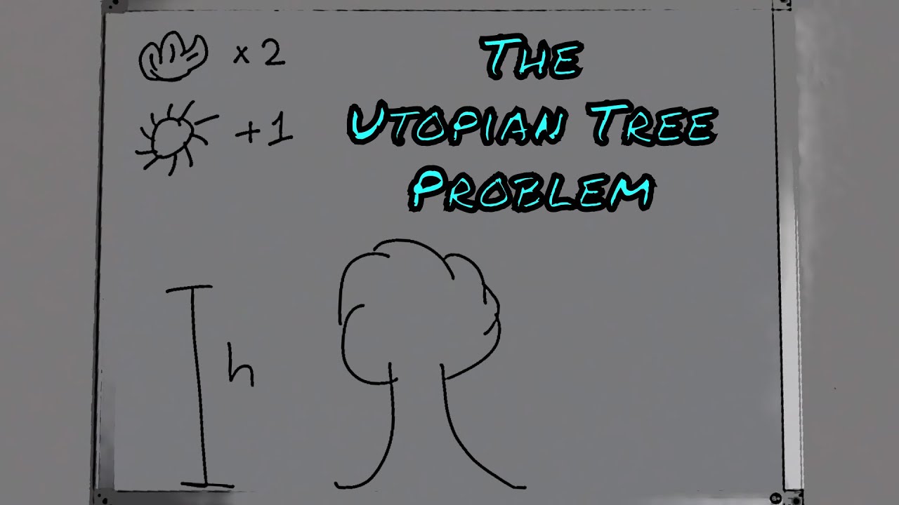 Hackerrank: Utopian Tree Problem - Explained