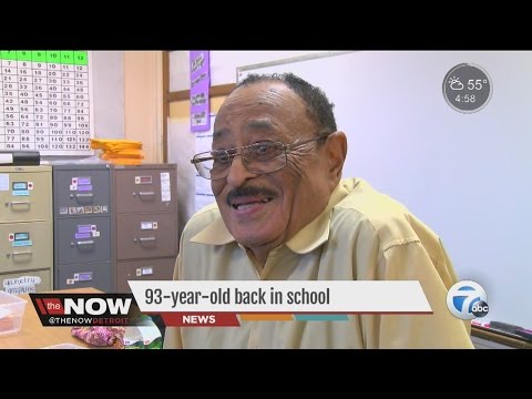 93-year-old goes back to school