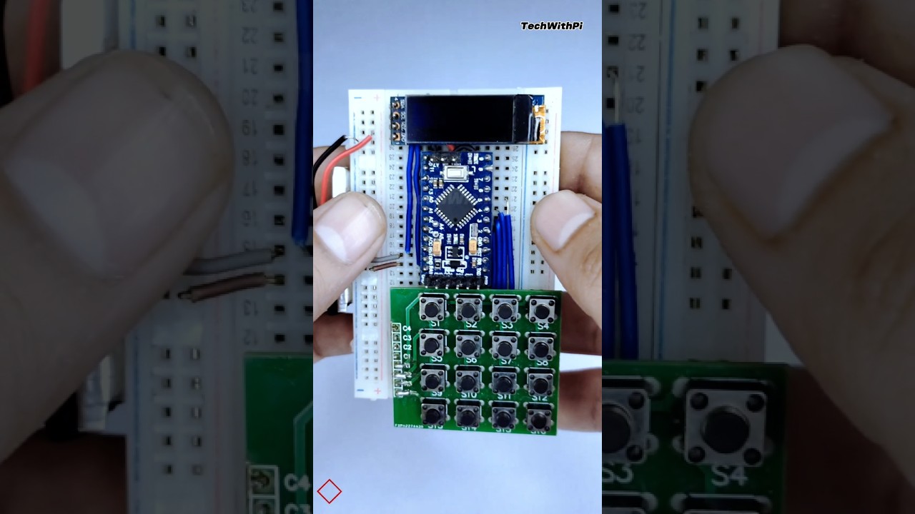Arduino Mini Calculator Project | OLED Display + Keypad #arduino #calculator  #diyprojects #diy