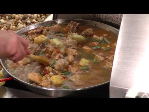 Paella Valenciana Recipe on a Saber Infrared Grill