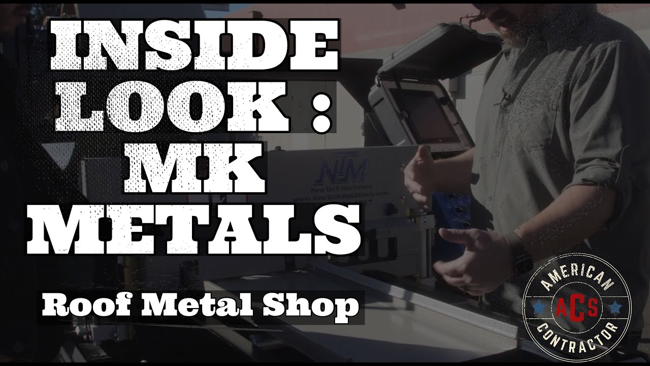 Inside Look: MK Metals - Roof Metal Shop - Denver Colorado