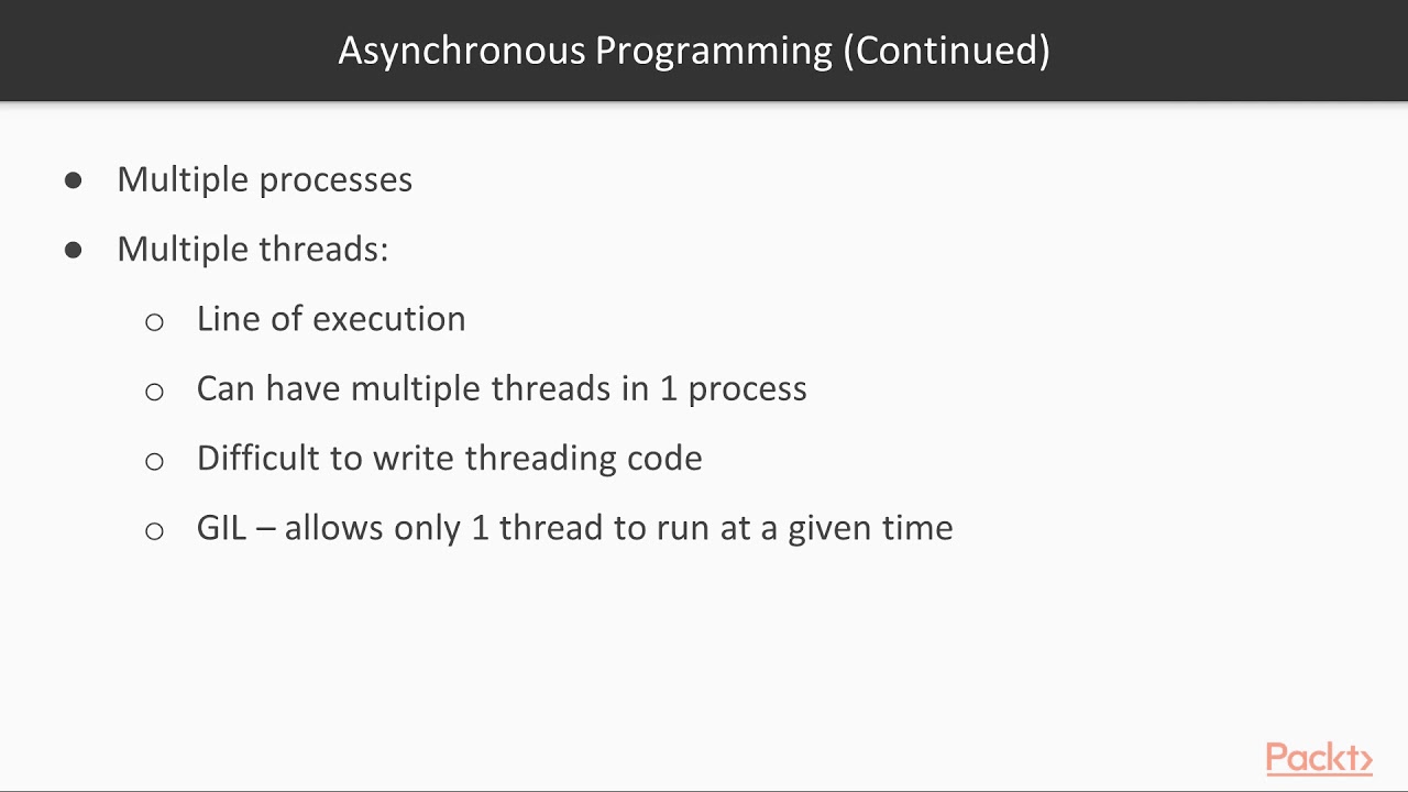 Concurrent and Distributed Computing with Python:  Diving Asynchronous Program | packtpub.com