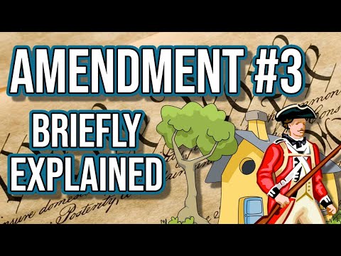 Third Amendment Explained (U.S. Constitution Simplified)