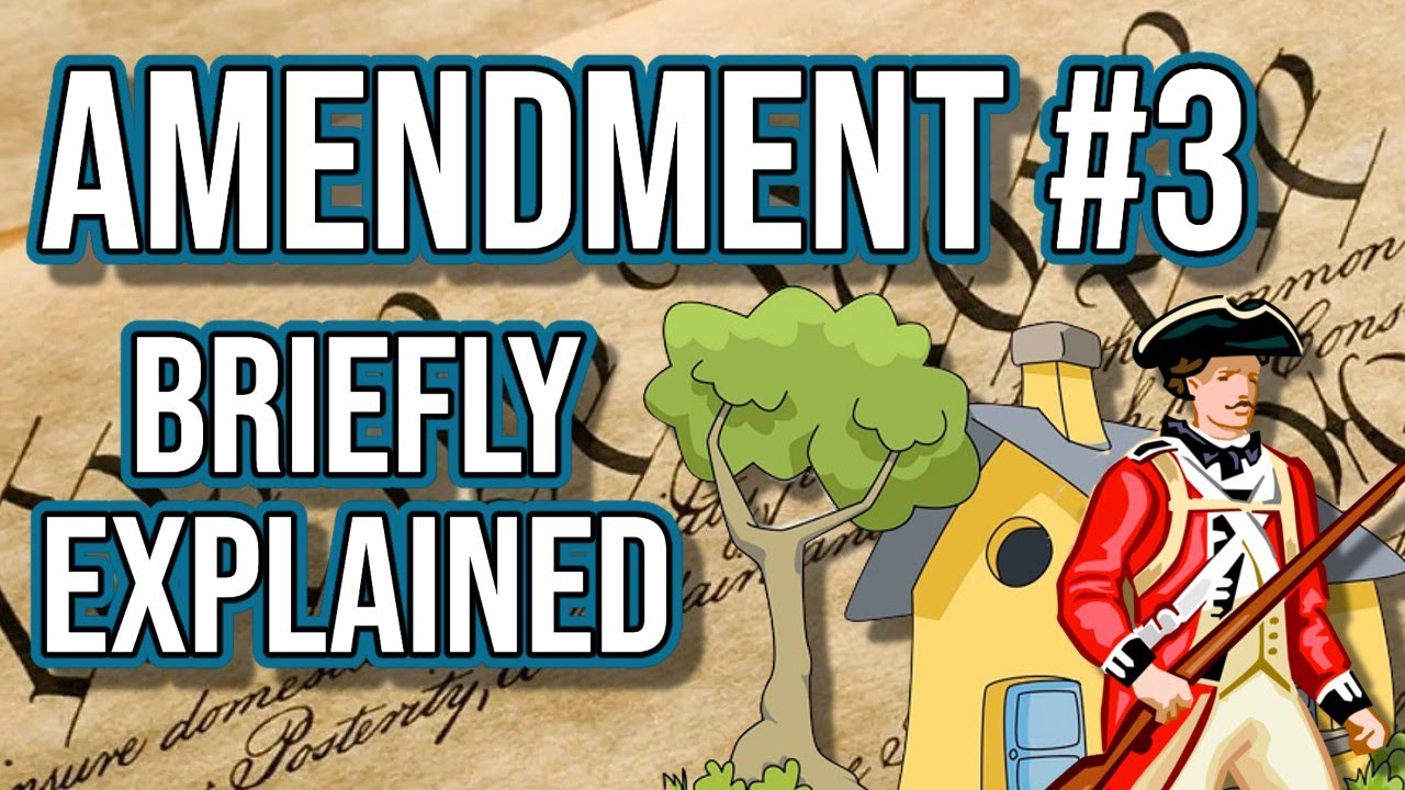 Third Amendment Explained (U.S. Constitution Simplified)