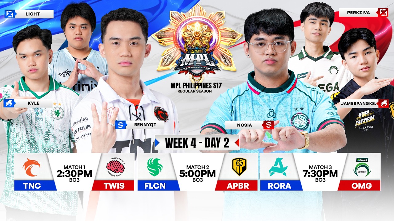 🔴 LIVE | MPL PH S17 | ENGLISH - Week 4 Day 2