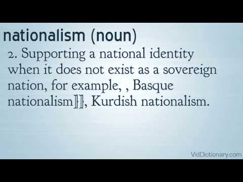 nationalism - definition