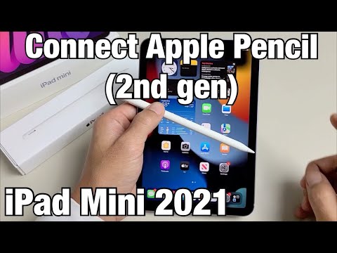 2021 iPad Mini: How to Connect Apple Pencil (2nd Gen)