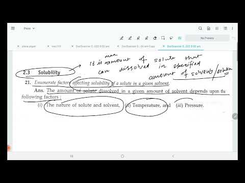 definition of Solubility