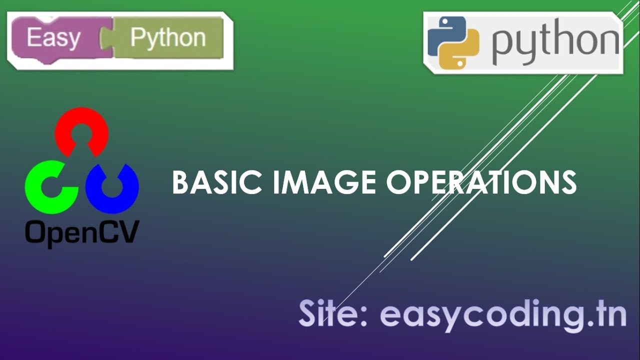 Easy OpenCV tutorial 1: Basic image operations