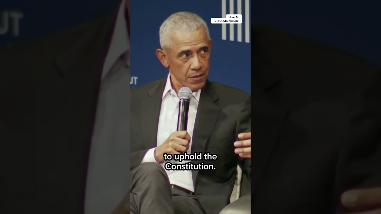 Obama warns the U.S. is ‘dangerously close’ to slipping into autocracy under Trump