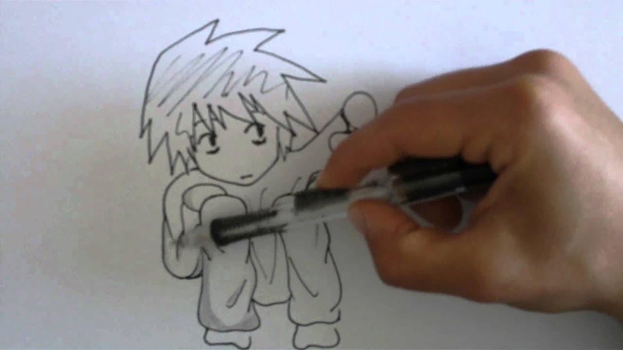 Speed drawing chibi L Lawliet -Death Note-