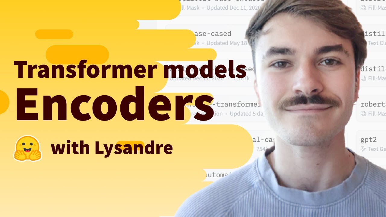 Transformer models: Encoders