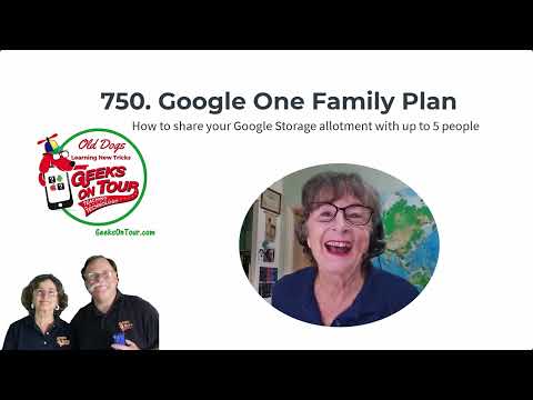 Google One Family Plan Tutorial Video 750