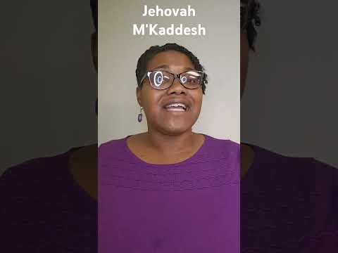 Jehovah M'Kaddesh, The Lord who sanctifies, Leviticus 20:7-8, #setapart #holy #sanctified #Jehovah
