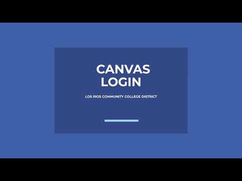 How To Get Into Canvas #losrioscanvas #4GreatColleges #lrccd