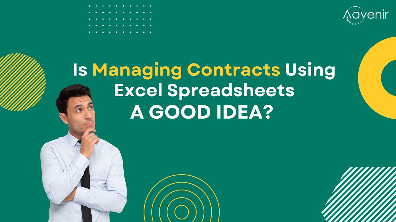 Managing Contracts Using Excel Spreadsheets