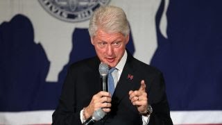 Bill Clinton argues with Black Lives Matter protestors
