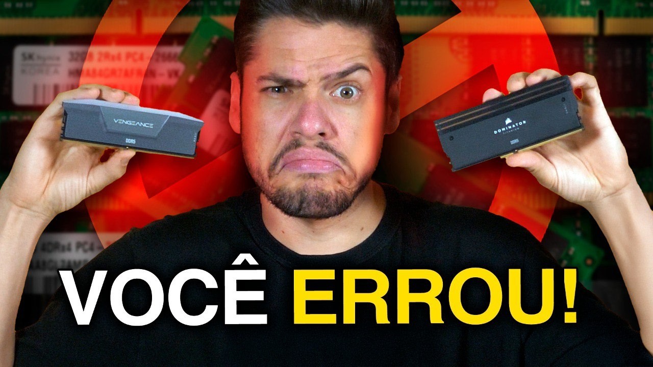 GUIA COMPLETO de MEMÓRIA RAM: TUDO o que VOCÊ PRECISA SABER ANTES de COMPRAR!