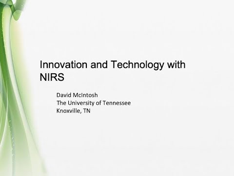 Innovation and Technology with NIRS-David McIntosh