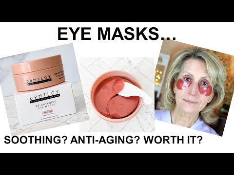 DO THESE EYE MASKS WORK FOR SOMEONE OVER 60? Or should you skip these? My results!