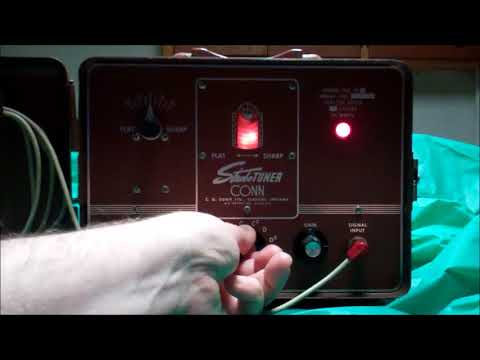 Conn Strobotuner ST-8 Cleaned, Tested, Callibrated, /w/ EV | Reverb