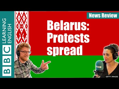 Belarus: Protests spread: BBC News Review