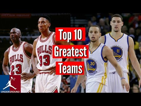 TOP 10 GREATEST NBA TEAMS OF ALL TIME!