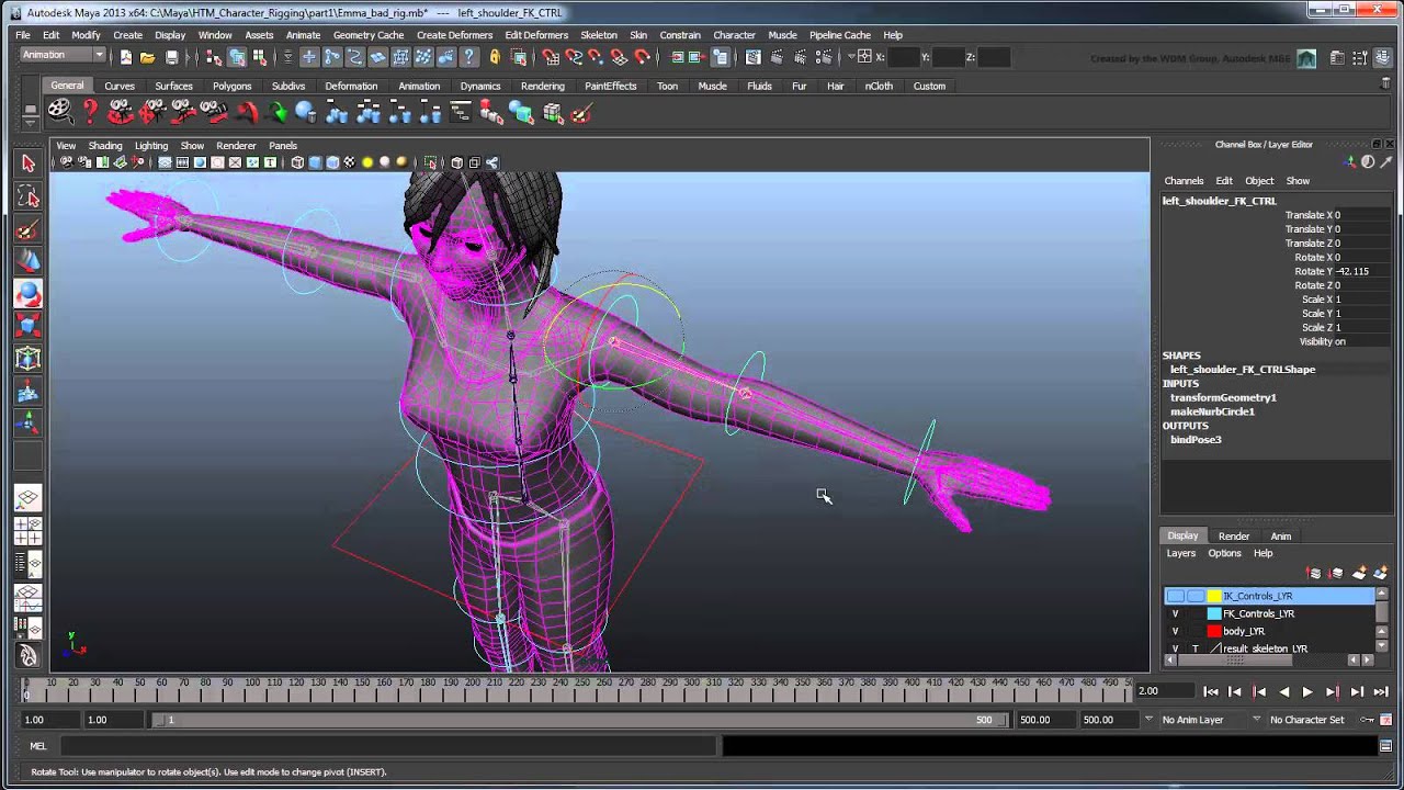 Creating a Character Rig - Part 1: Common rigging pitfalls (Advanced)