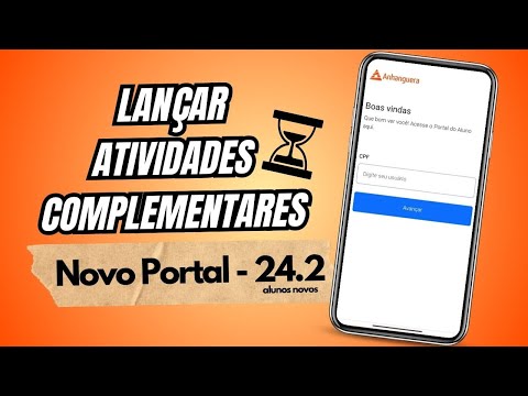 APRENDA ENVIAR OS CERTIFICADOS DE ATIVIDADES COMPLEMENTARES- NOVO PORTAL DO ALUNO