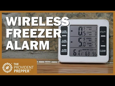 Prepper Tools: Refrigerator and Freezer Temperature Alarms