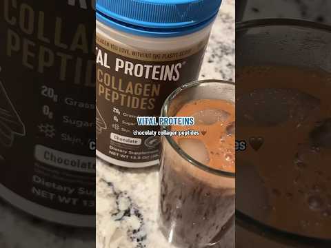 chocolatey collagen @VitalProteins