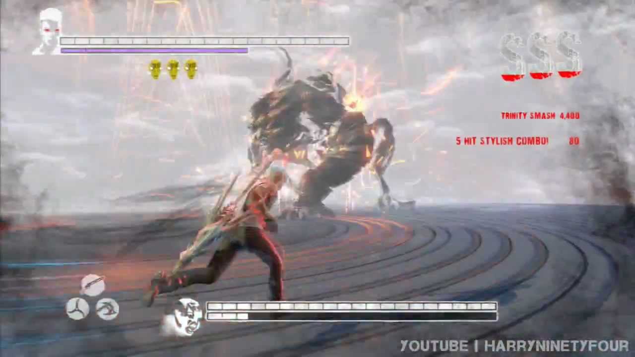 DmC: Devil May Cry - Mundus Spawn Boss - Hell and Hell Difficulty (No Damage)
